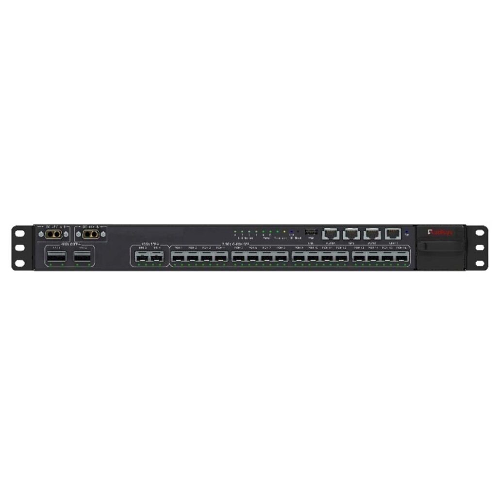Radisys RLT-1600G 1RU OLT with 16 SFP GPON Ports - Hardware Nation