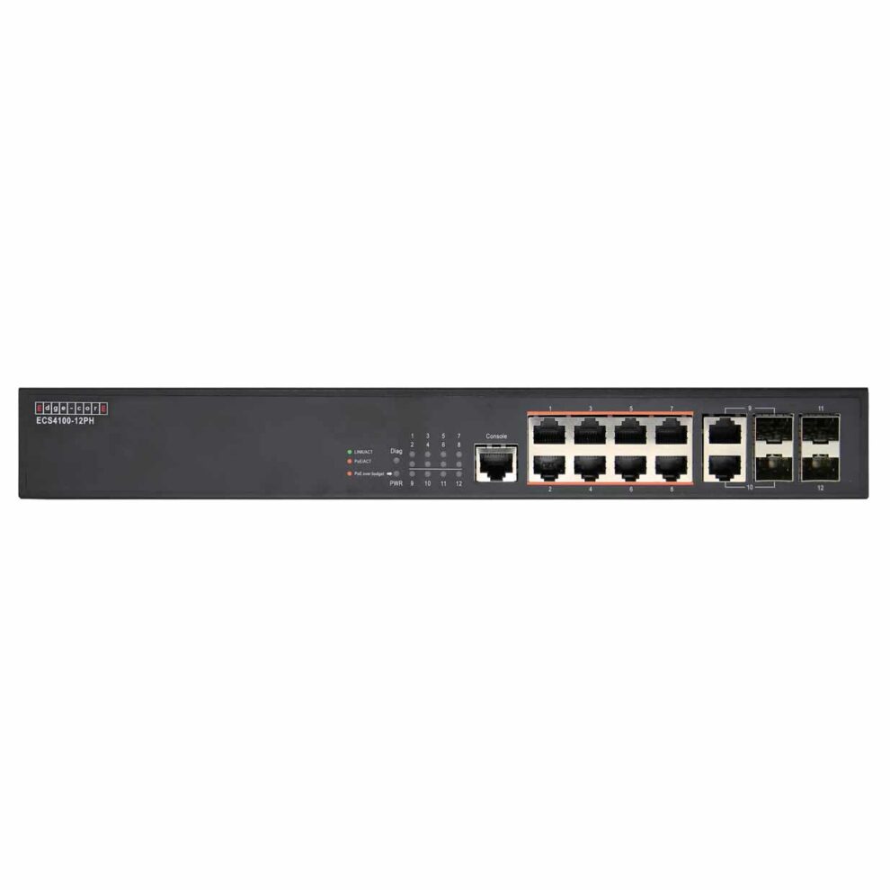 Edge-Core ECS4100-12PH Ethernet Switch - Hardware Nation